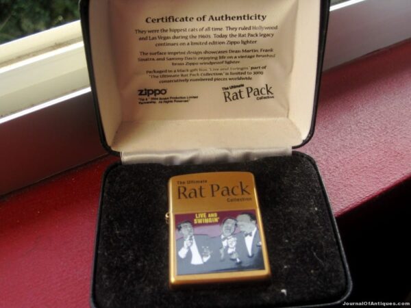 The Celebrity Collector: Victor Alfieri - Zippo lighters