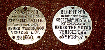 Antiques Peek: From Numberplate to License Plate