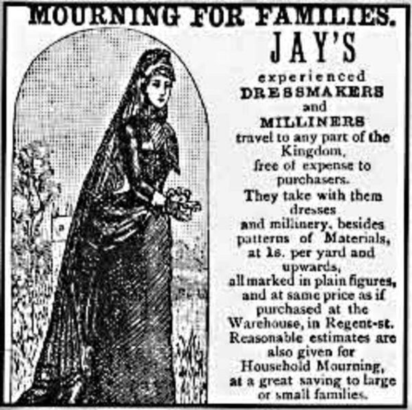 Victorian Mourning Warehouses: One-Stop Mourning