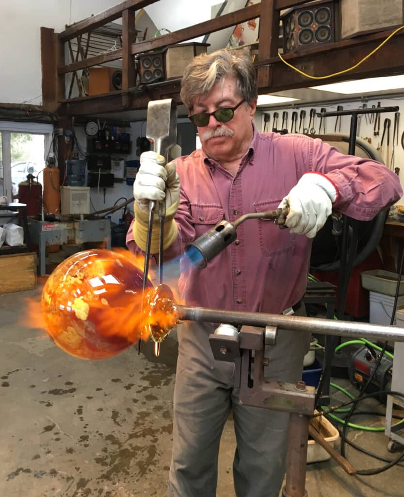 Artist Josh Simpson Configuring Glass - The Journal of Antiques and ...