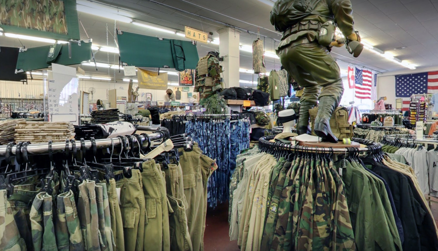 The Rise and Fall of the Army Surplus Store