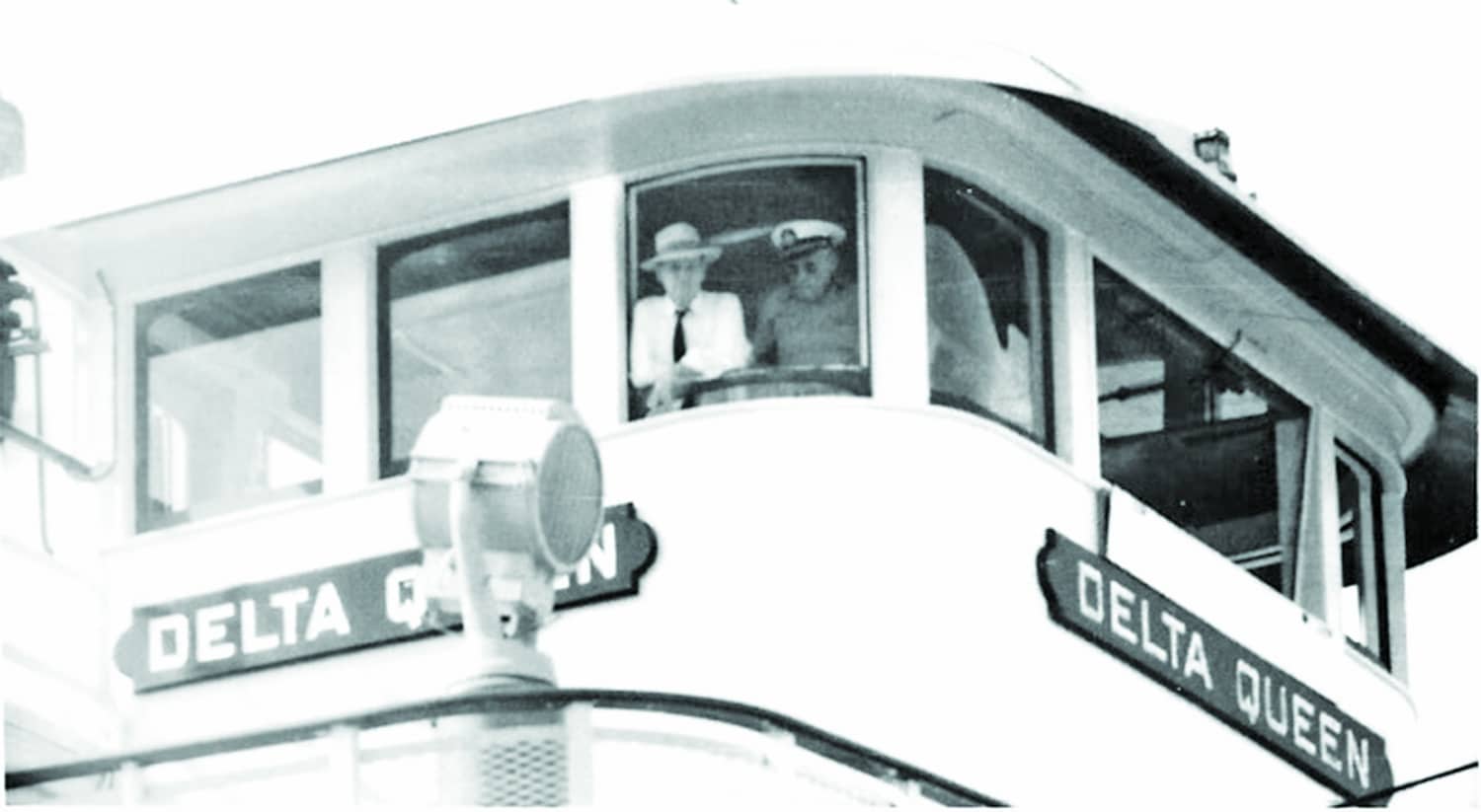 A Steamboat’s Signature: The Nameboard of the Delta Queen